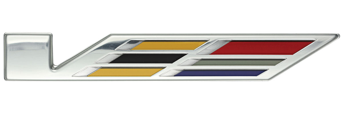 General Motors - Emblem, Engine Cover, 2016-19 CTS-V/ATS-V, V-Badge ...