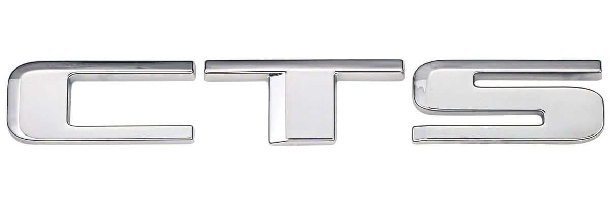General Motors - Emblem, Trunk Lid, 2008-10 CTS, Sedan, Nameplate ...