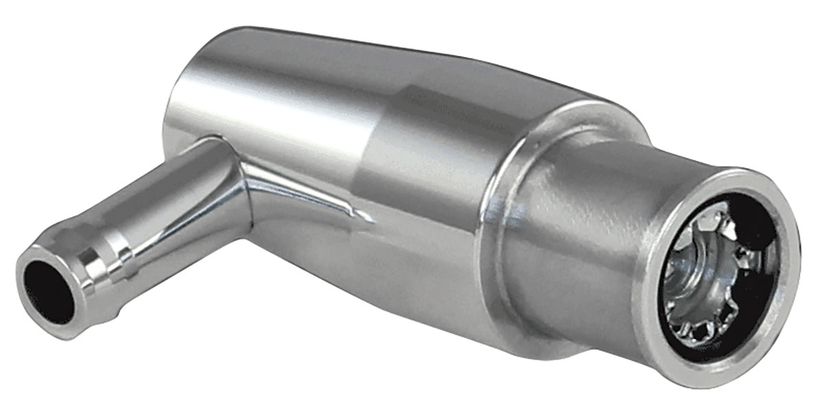 Air Flow Research - PCV Valve, AFR, Valve Cover, 90°, Polished, 3/4 ...