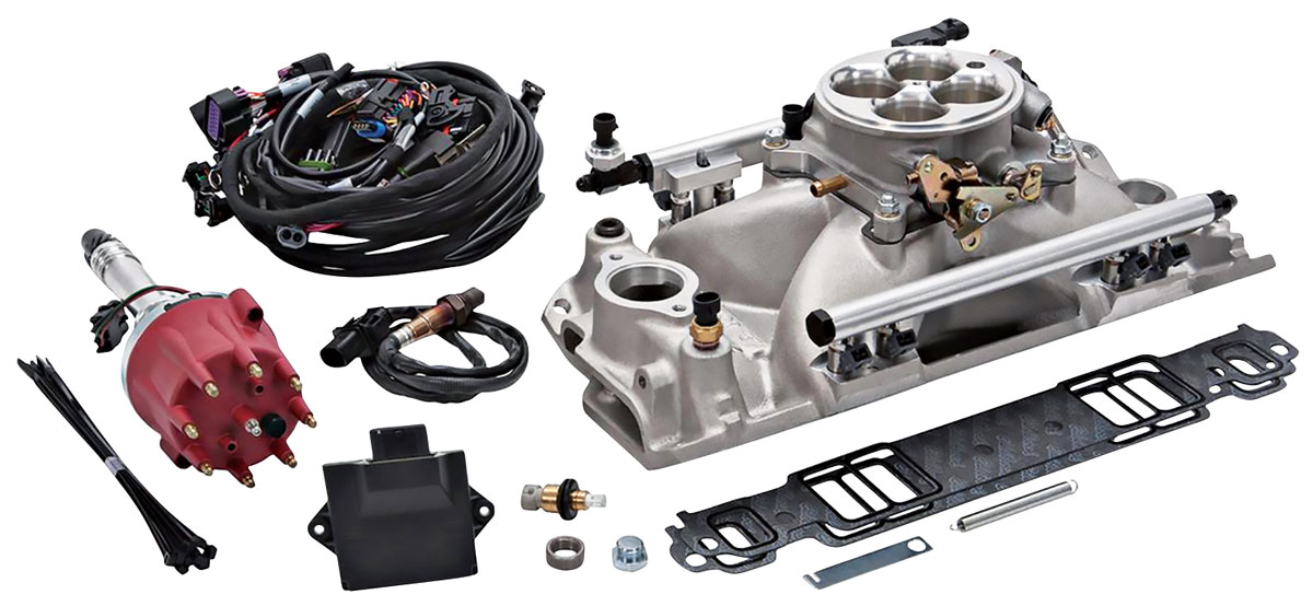 EFI Set, Edelbrock, Pro-Flo, 4150-Style, SB, 30Lb/Hr. @ OPGI.com