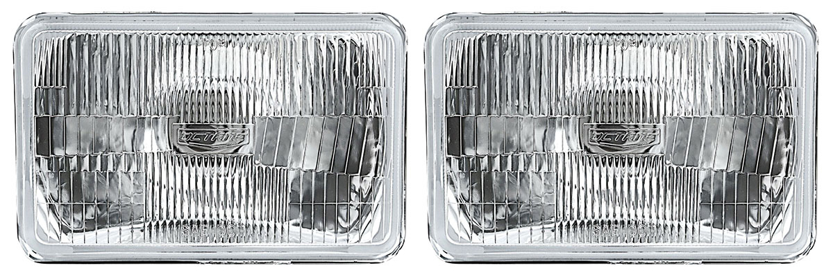 Octane Lighting - Headlights, Octane Lights, 4" x 6", Stock Style Flood ...