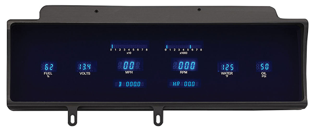 Dash Cluster, Dakota Digital, VFD3, 1970-72 Chevelle/El Camino @ OPGI.com