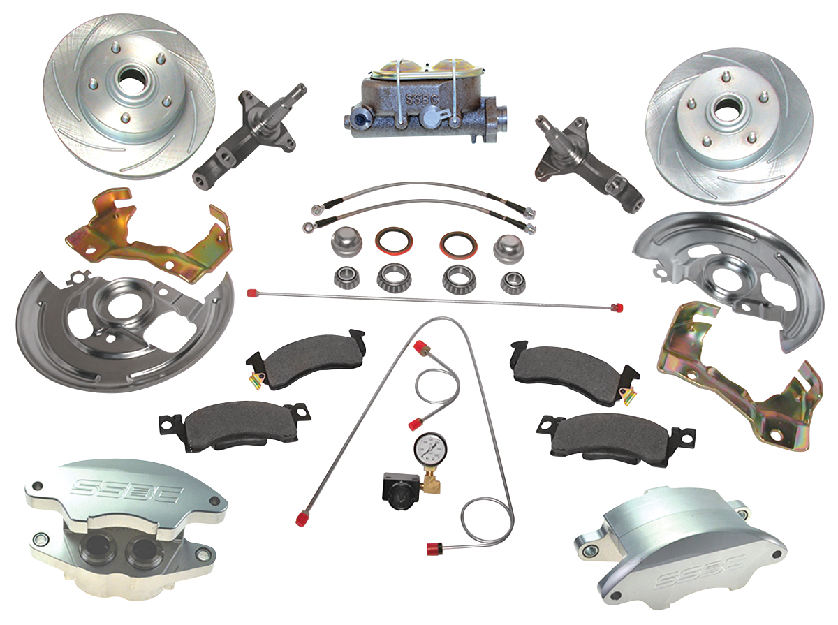 Disc Brake Conv., SSBC-USA, 64-72 A-Body, FR, Super Twin, Man. Brakes ...