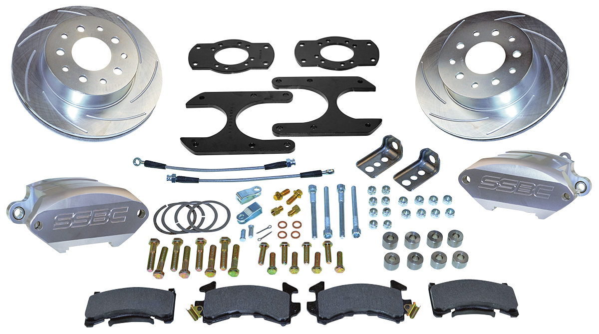 Disc Brake Conv. SSBC-USA, 64-77 A-Body, RR, GM 10/12 Bolt, Sport R1, SL 11.25" @ OPGI.com