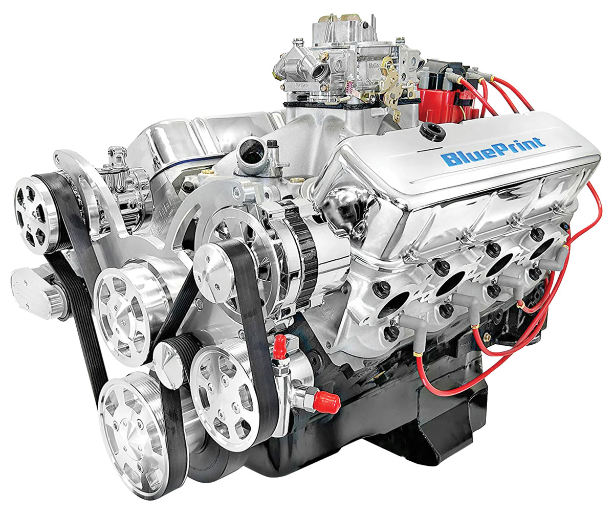 Blueprint Engines - Crate Engine, BluePrint 496 Stroker, Deluxe Dressed ...