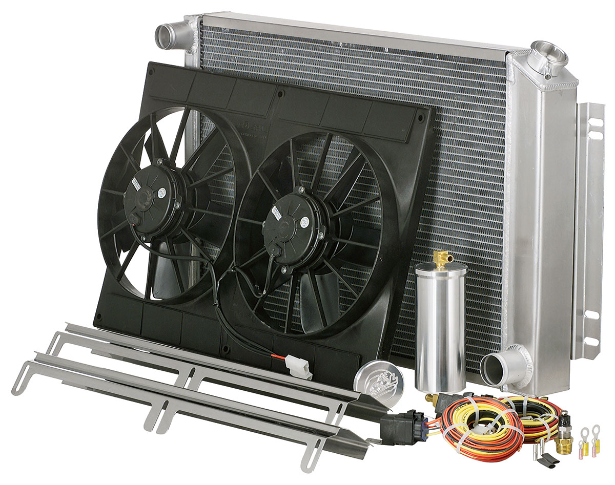Radiator Module, Aluminum, Be Cool, 17" X 25" X 2", MT, LH Upper/RH ...