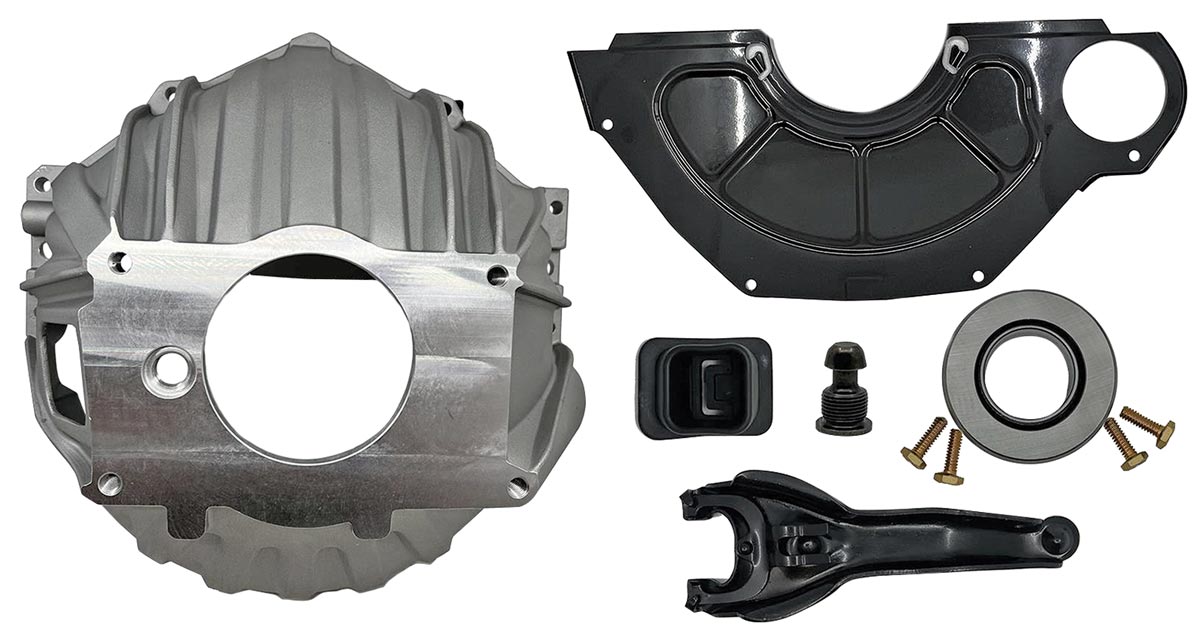 Bellhousing Set, McLeod, 1955-97 SBC, 1970-2000 BBC, Chevrolet 621 ...