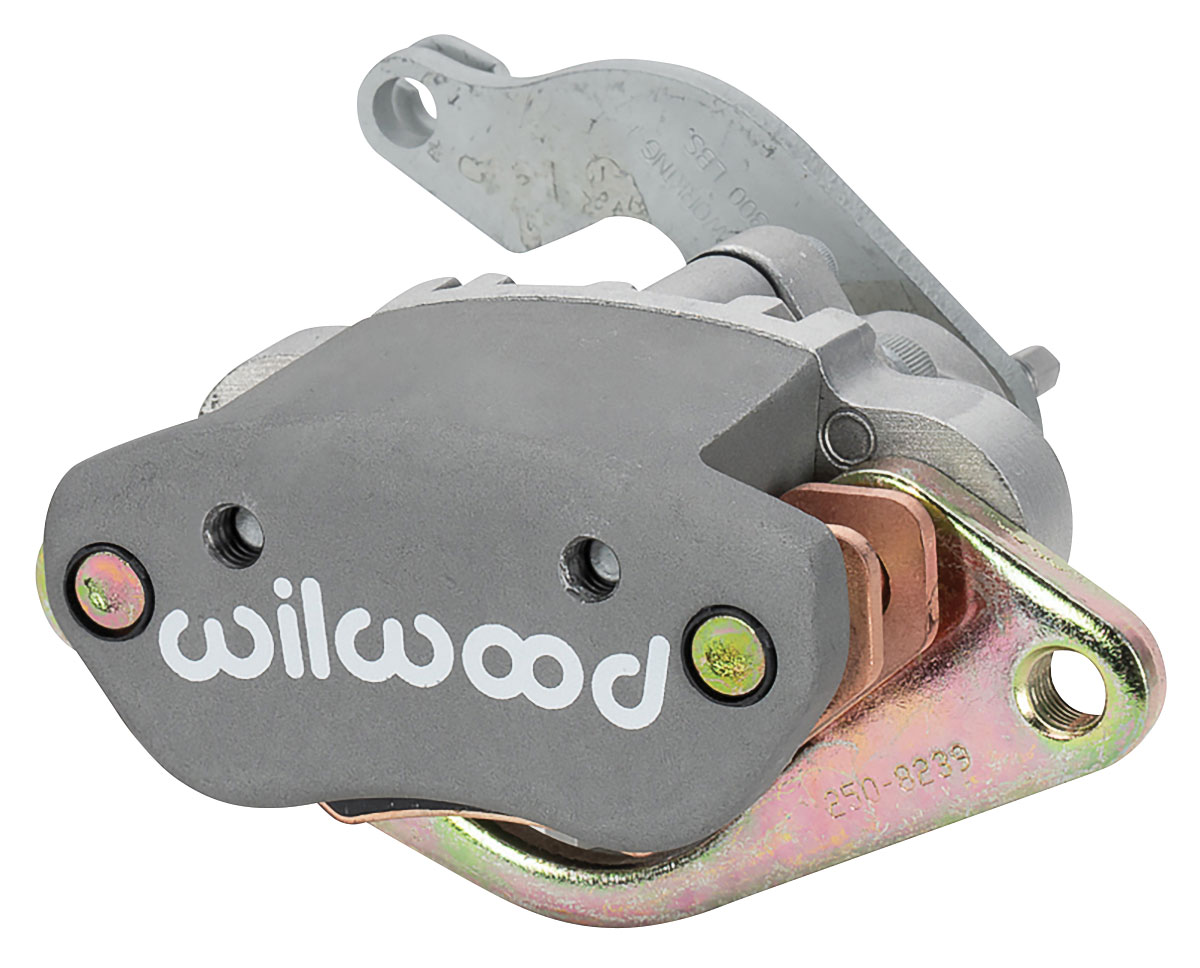 Caliper, Wilwood, MC4 Parking Brake, Sgl Piston, .39" Max Rtr Width. 4.75" Mnt @ OPGI.com