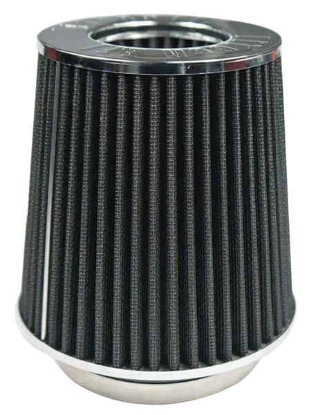 Air Filter, FiTech, Cone Style, 92MM, For LS Throttle Body @ OPGI.com