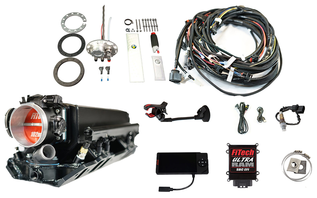 EFI Kit, Master, FiTech Ultra Ram EFI, BBC, Rectangle Port, Return less ...