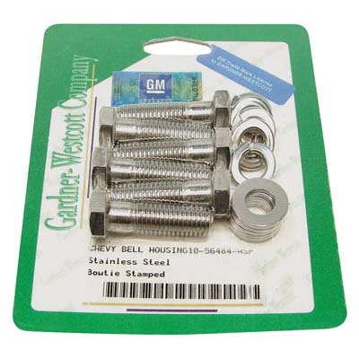 Bolt Set, PG/TH350/TH400/700R4 Bell Housing, Hex Head @ OPGI.com
