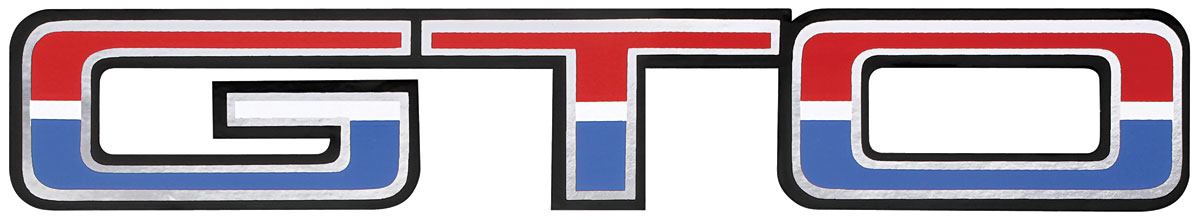 Decal, 74 GTO, Body, GTO, Red, Blue, White @ OPGI.com