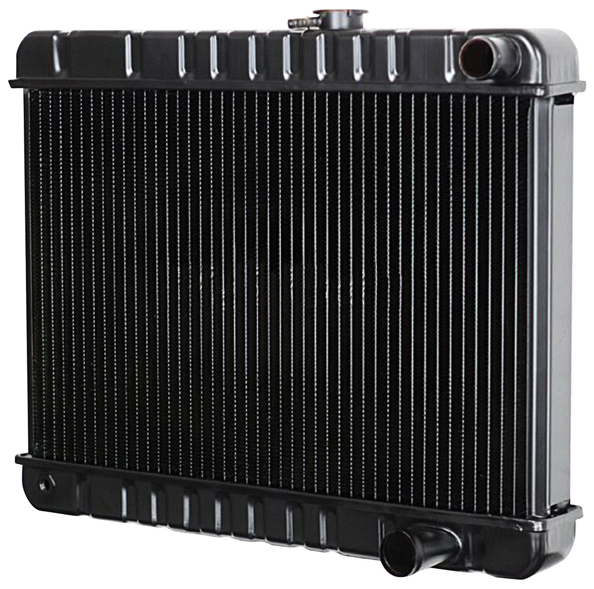 U.S. Radiator - Radiator, Std Core, 1967 G/T/L, V8, Non-AC, 4-Row, 15-5 ...