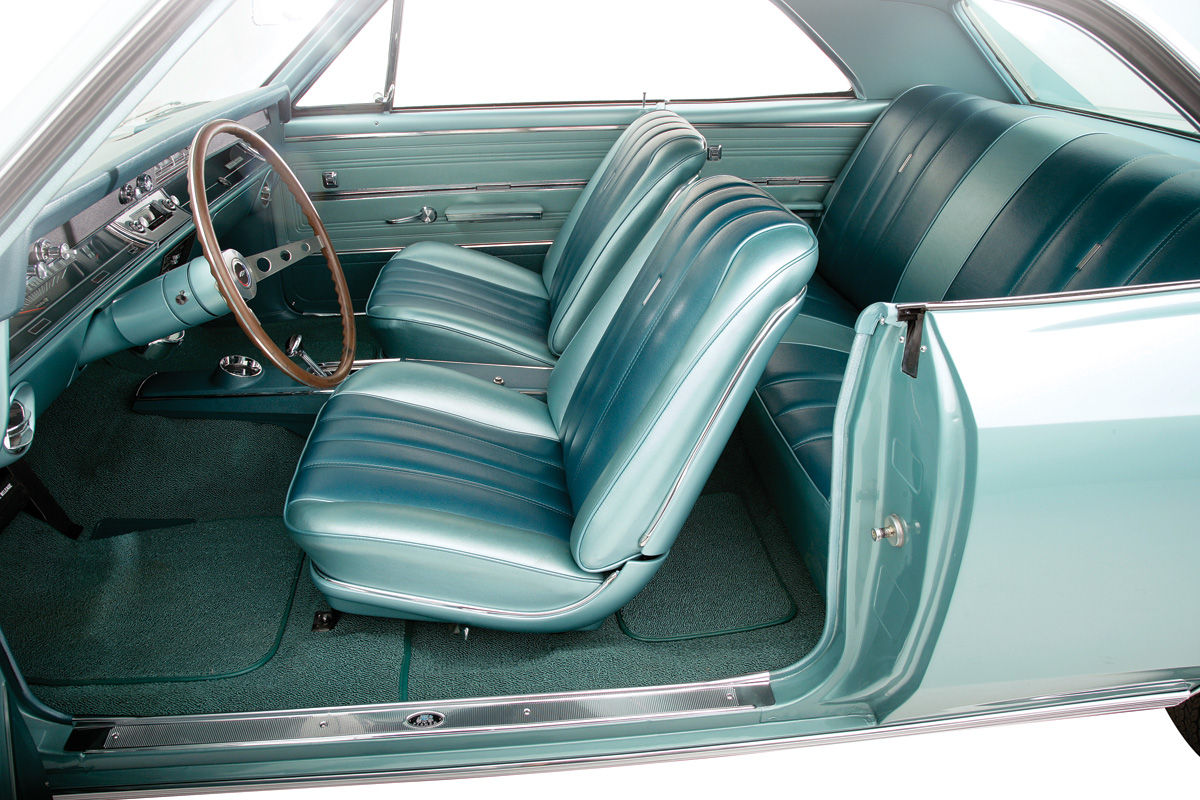 Interior Kit, 1964 Chevelle Stage III, Buckets, Coupe-PUI @ OPGI.com