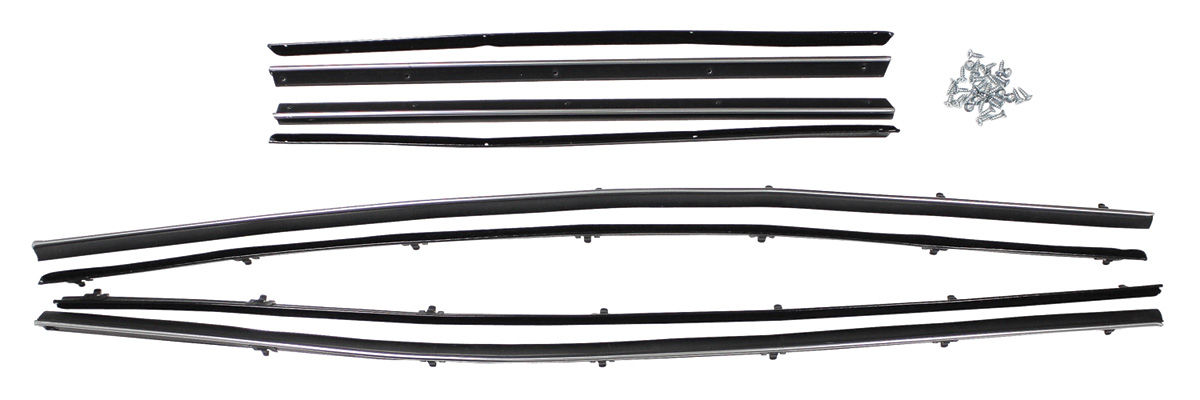 PUI - Window Felts, 68 Cutlass, Convertible, 8 pieces, Reproduction ...