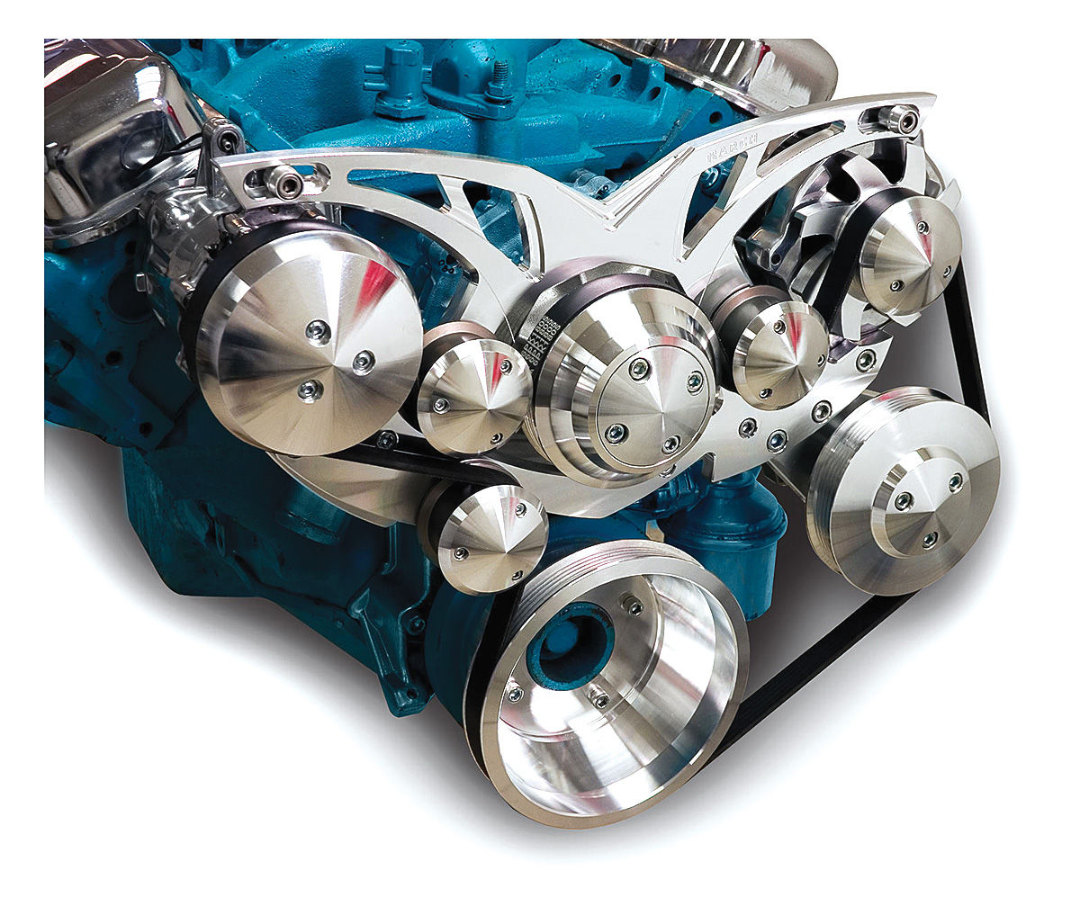 March Performance - Conversion Set, March Style Track Serpentine Pulley ...