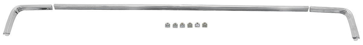 Molding, 1967 GTO, Trunk Lid and Quarter Panel Extension, Kit @ OPGI.com