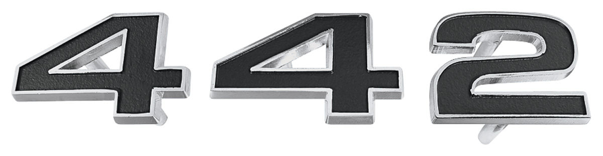 Emblem, Grille, 1971 4-4-2 @ OPGI.com